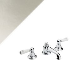 Swadling Invincible 1909 Three Hole Lever Bath Mixer 185mm Projection
