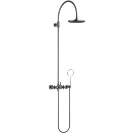 Dornbracht Tara Curved Showerpipe with Ø 220mm Rain Shower Head